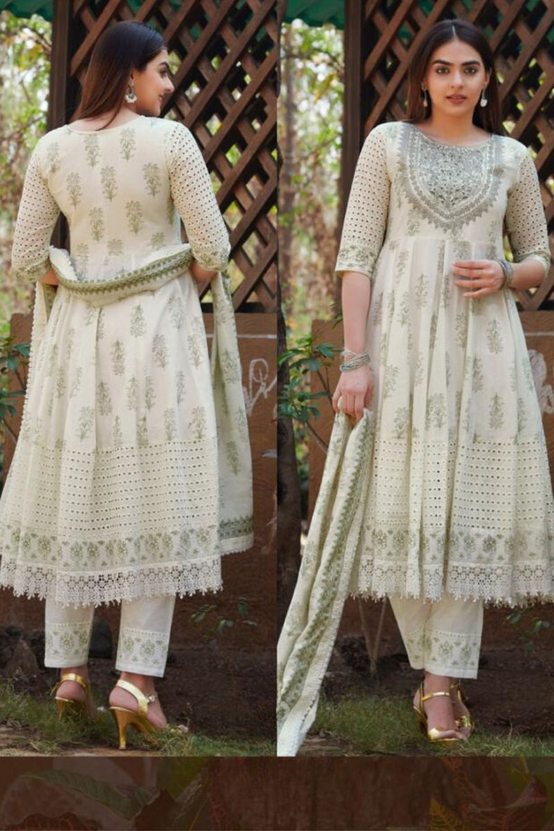 Buy Three-Piece Suit For Women | Ethnic Wear - Freyaa