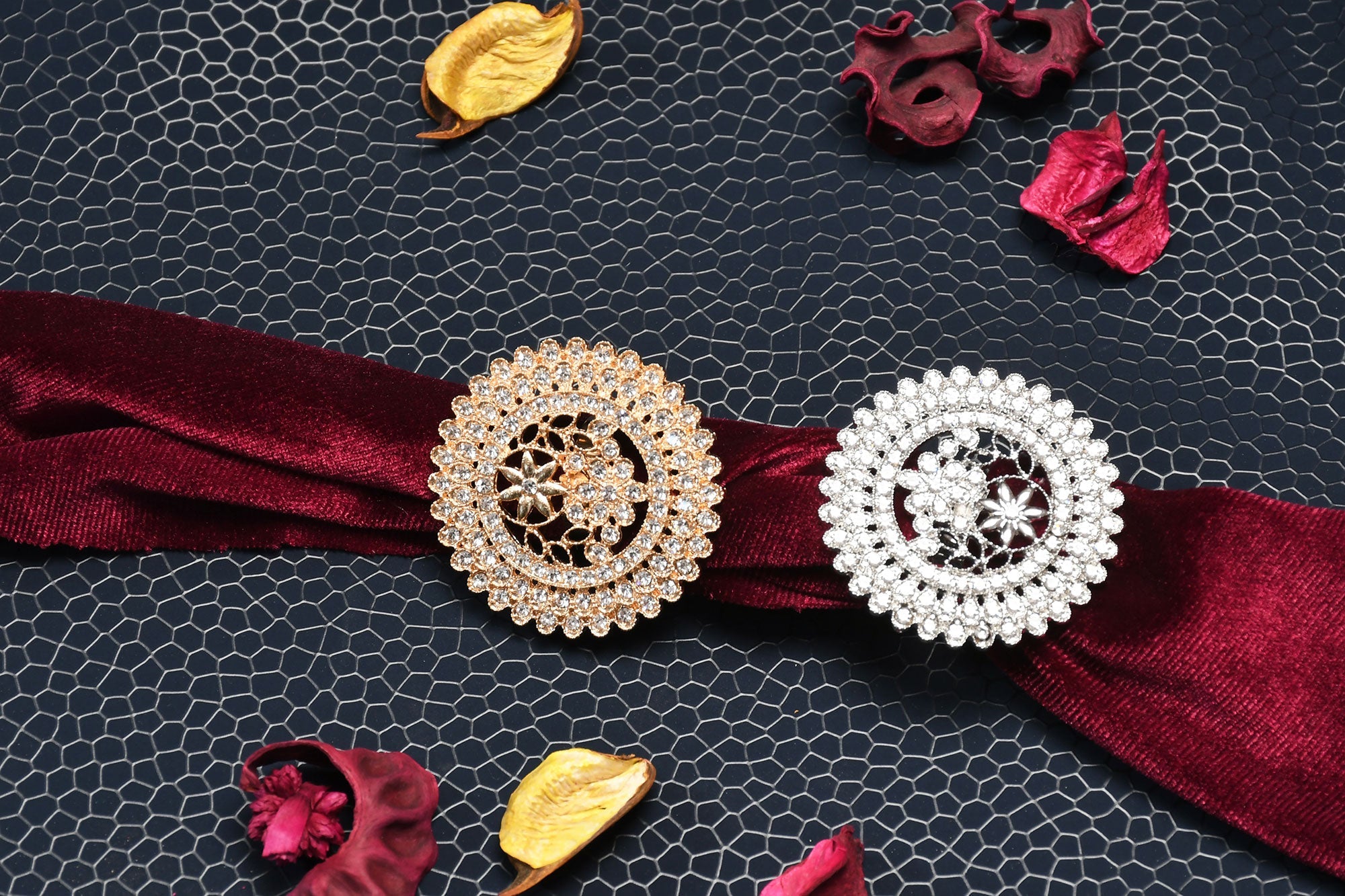 Buy Silver Plated Umbrella Rings Online - Freyaa